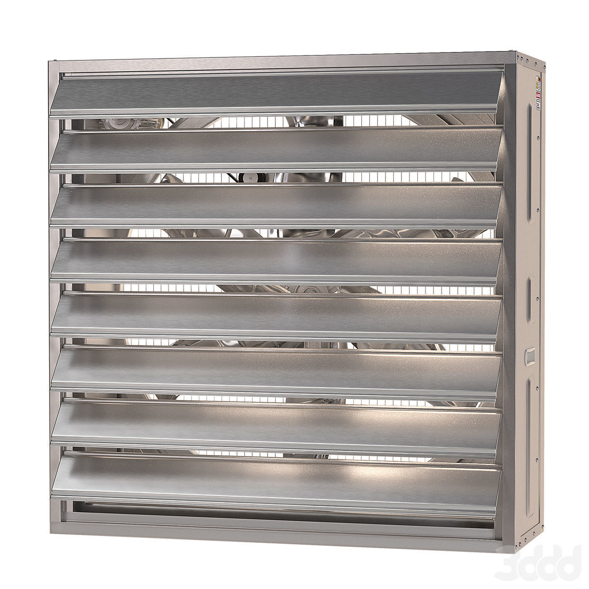 Industrial Propeller Exhaust Fan 3D model | CGTrader