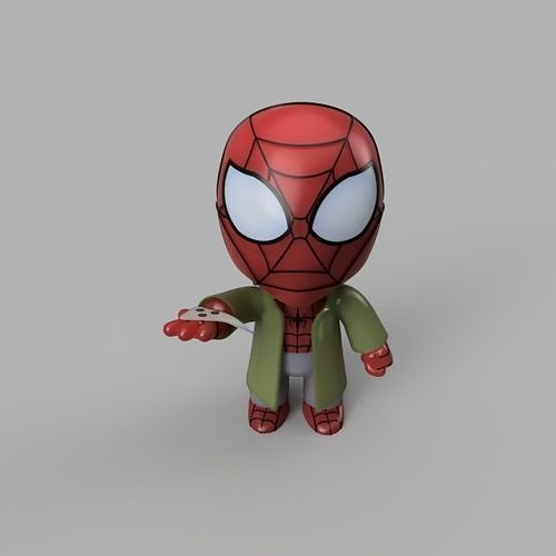 Marvel Comics Mini Spider-Man Peter B Parker 3D model | CGTrader