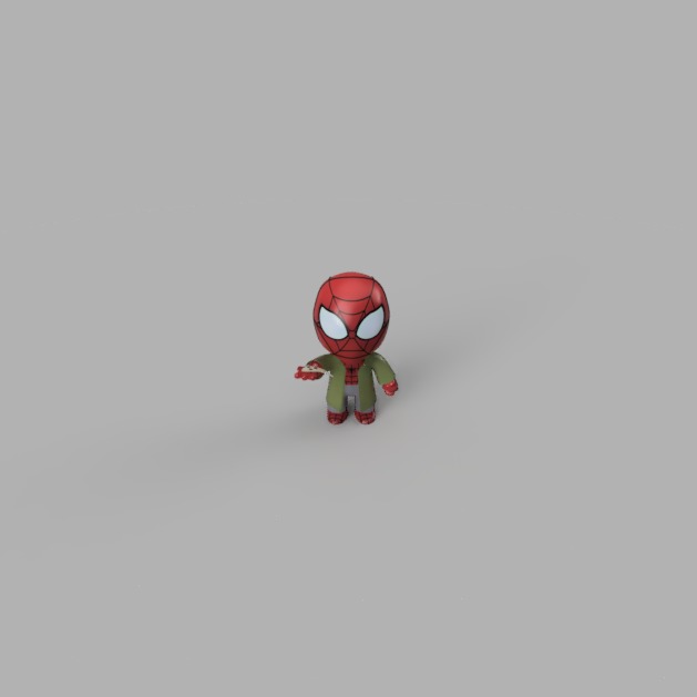 Marvel Comics Mini Spider-Man Peter B Parker 3D model | CGTrader