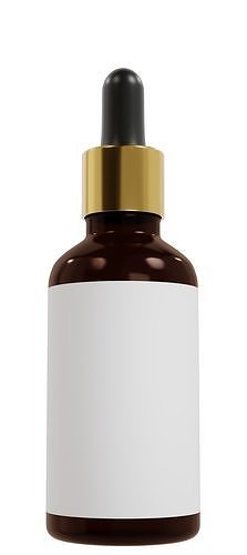 A serum bottle free 3D model | CGTrader