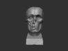 Anatomical Reference Ecorche Head Skull 3D model 3D printable | CGTrader