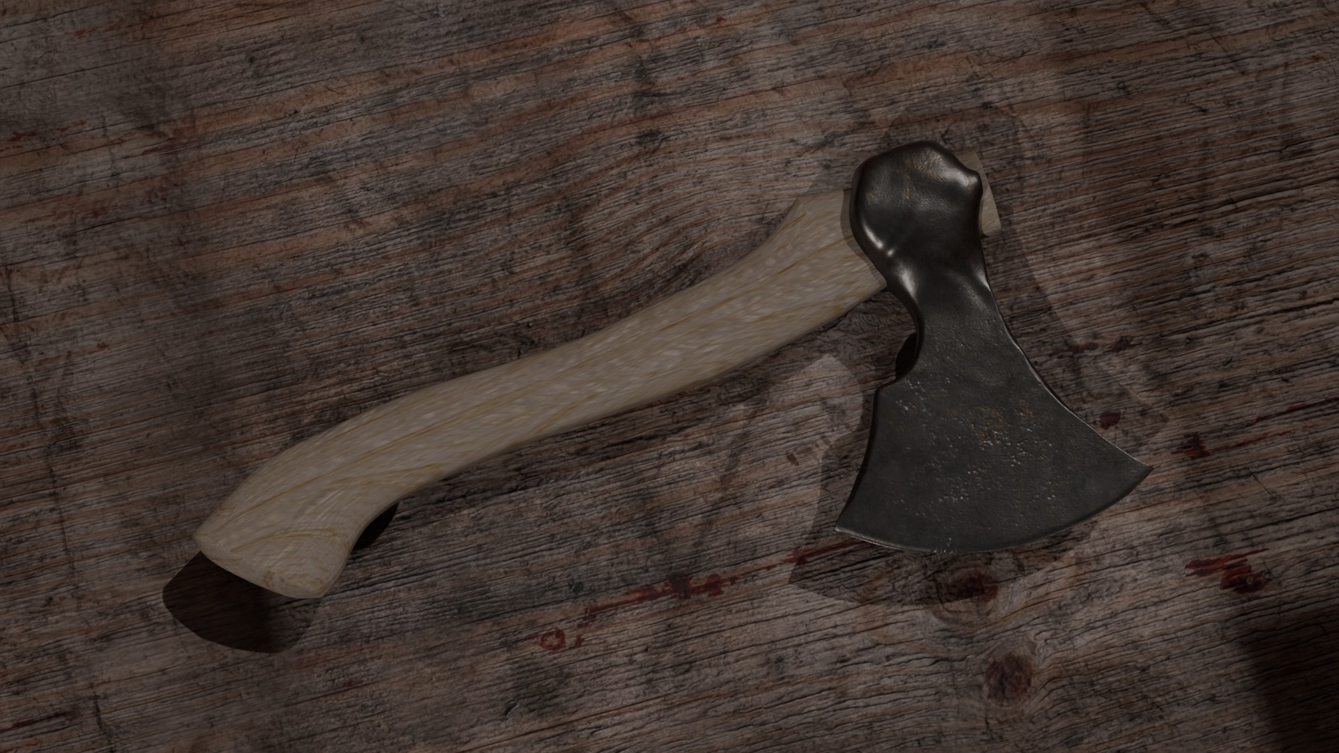 Realistic Axe 3D Model with Detailed Textures 3D model | CGTrader