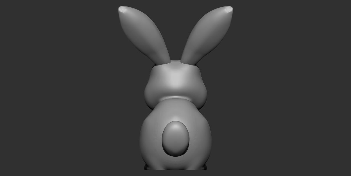 cartoon stylized Rabbit 3d printable model 3D model 3D printable | CGTrader