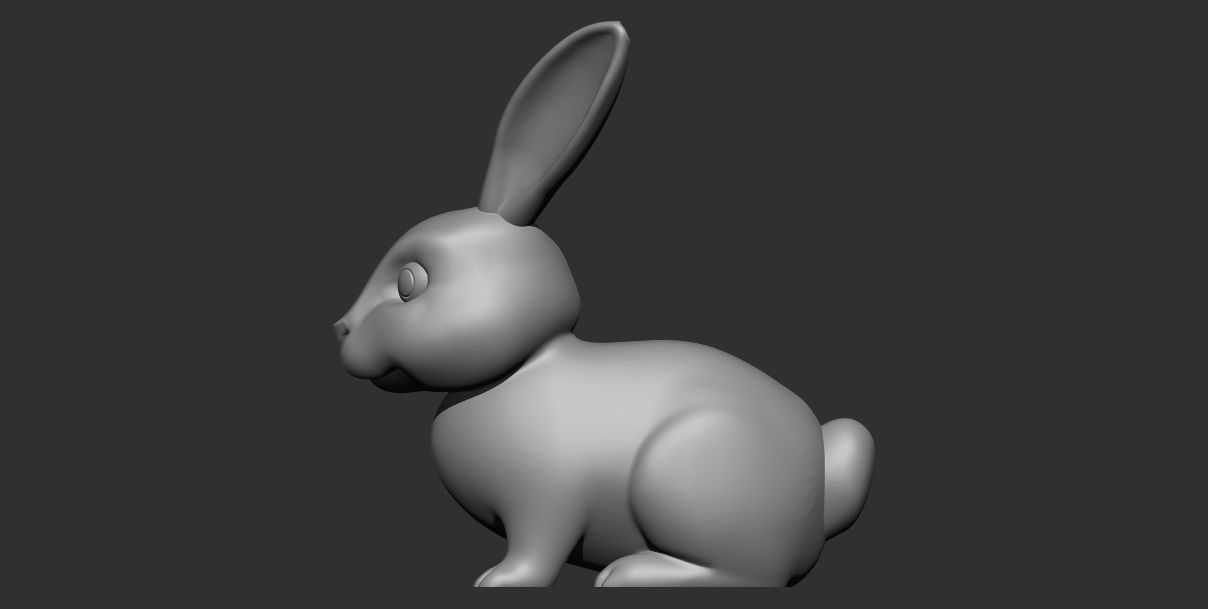 cartoon stylized Rabbit 3d printable model 3D model 3D printable | CGTrader