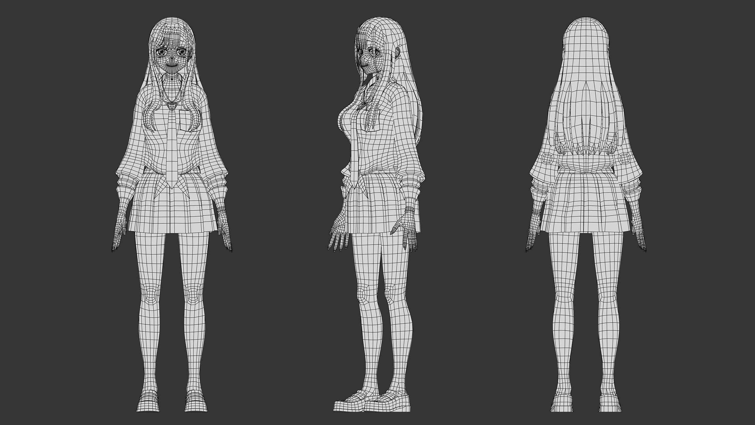 3D model Marin Kitagawa VRChat Avatar VR / AR / low-poly | CGTrader