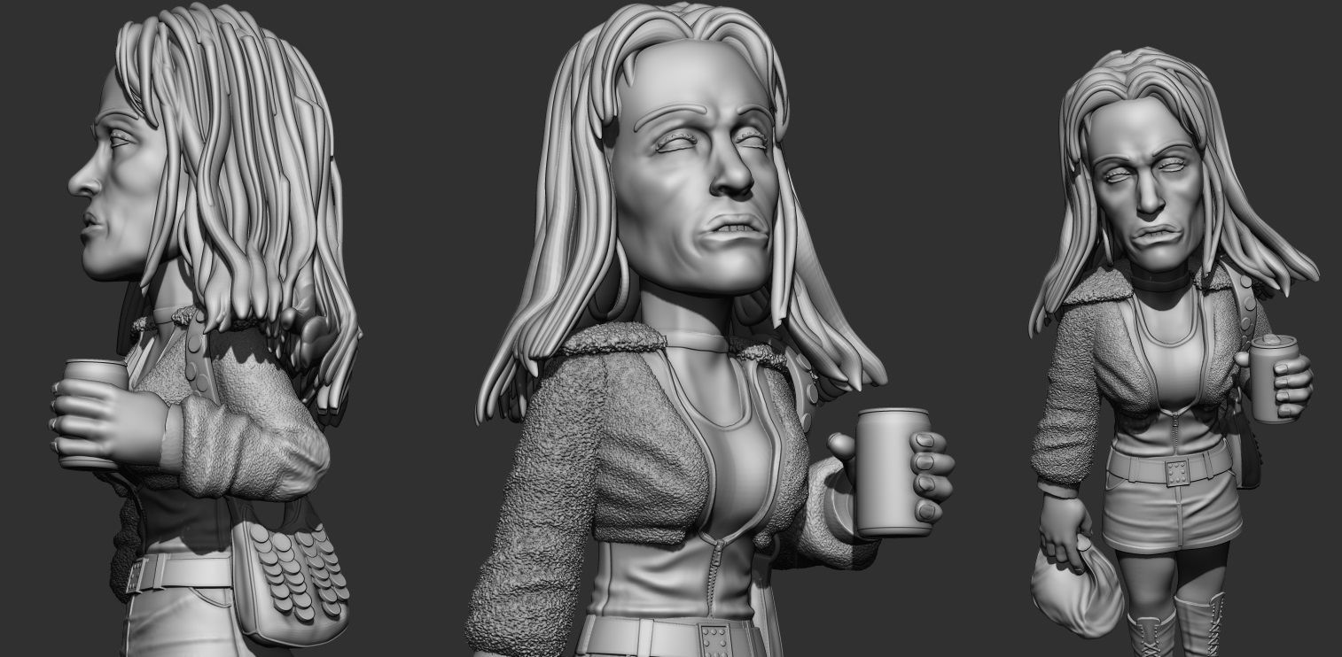WENDY FROM BREAKING BAD 3D model 3D printable | CGTrader