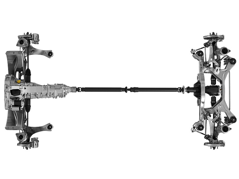Undercarriage 3D Model rigged .max .3ds .c4d .lwo .lw .lws .ma .mb .mtl ...