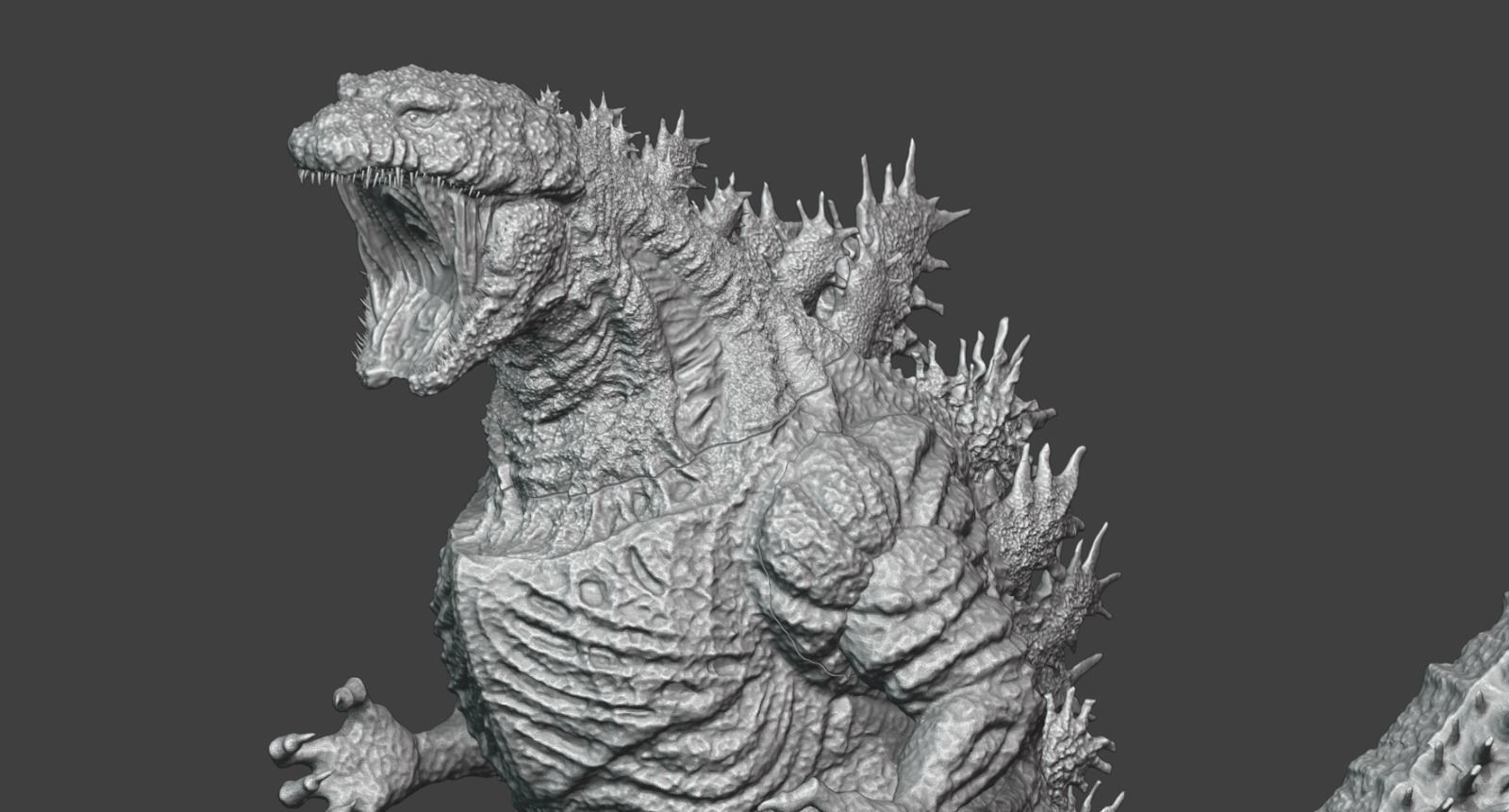 SHIN GODZILLA FORM 4 3D model 3D printable | CGTrader