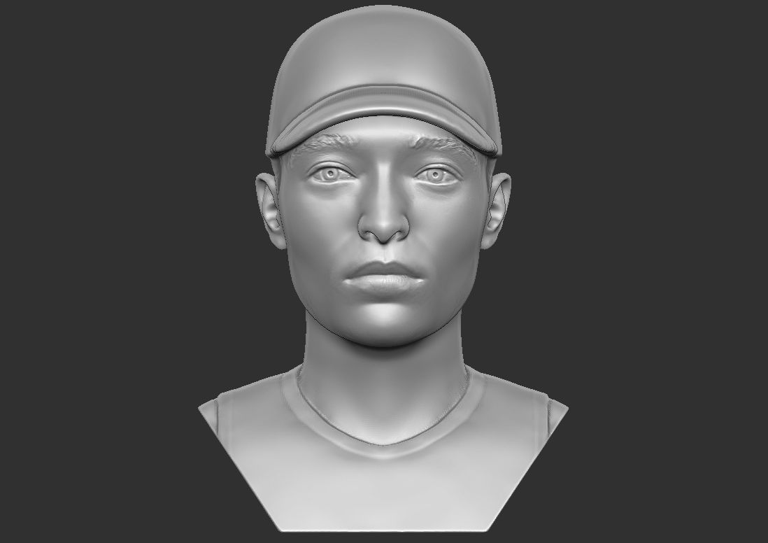 Iga Swiatek bust for 3D printing 3D model 3D printable | CGTrader