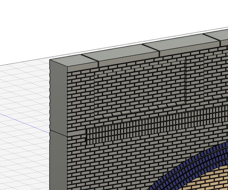 Model Railway Retaining Walls with Arches Modular Design 3D model 3D ...