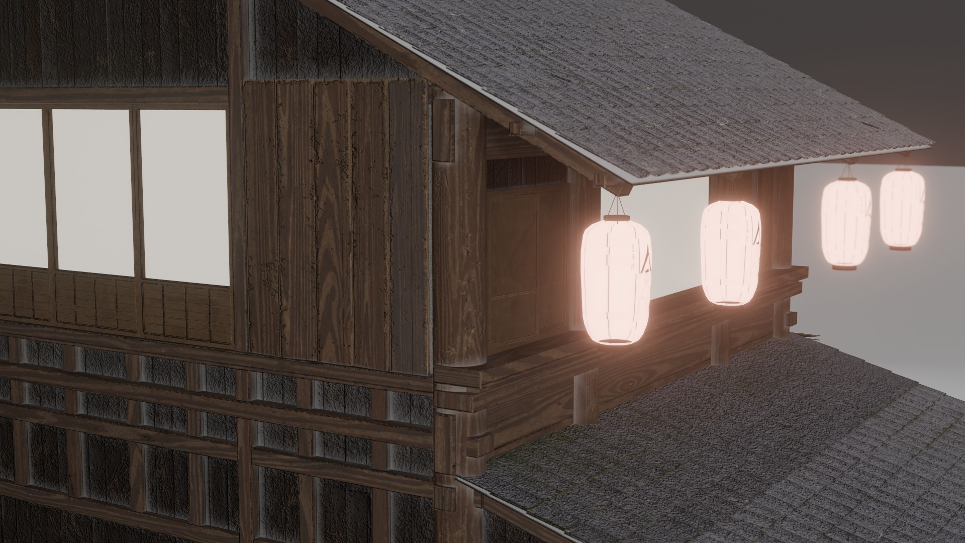 House 2 - Realistic Japan style house - 4K Resolution texture free VR ...