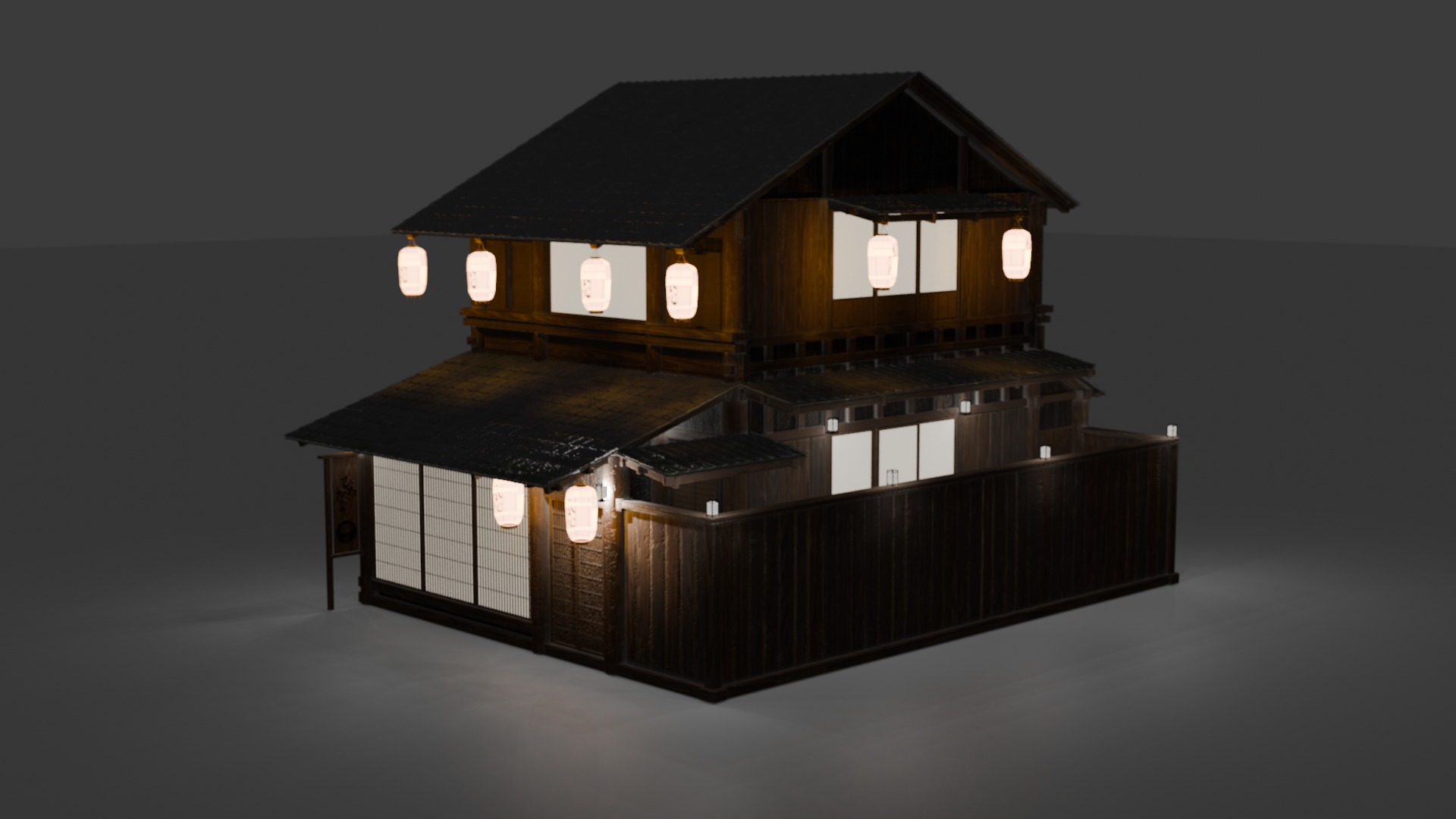 House 2 - Realistic Japan style house - 4K Resolution texture free VR ...