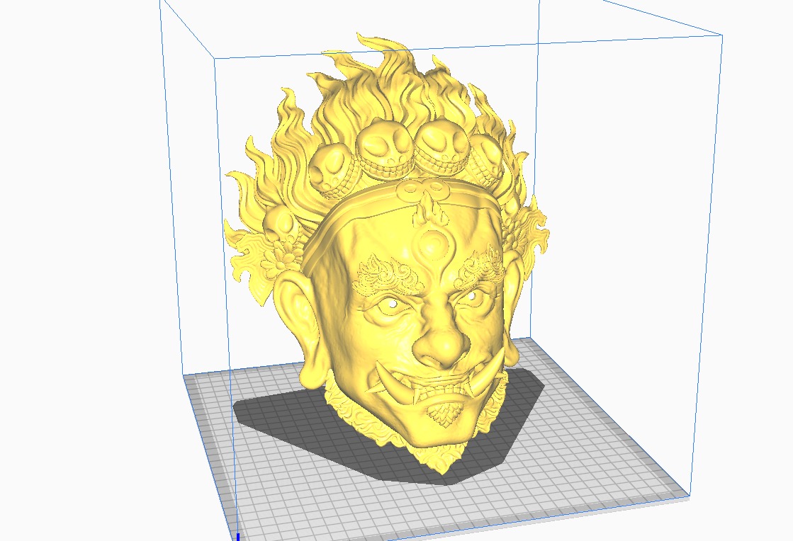 Folk Opera Mask - Black Myth - Wukong Armor Accessories 3D model 3D ...