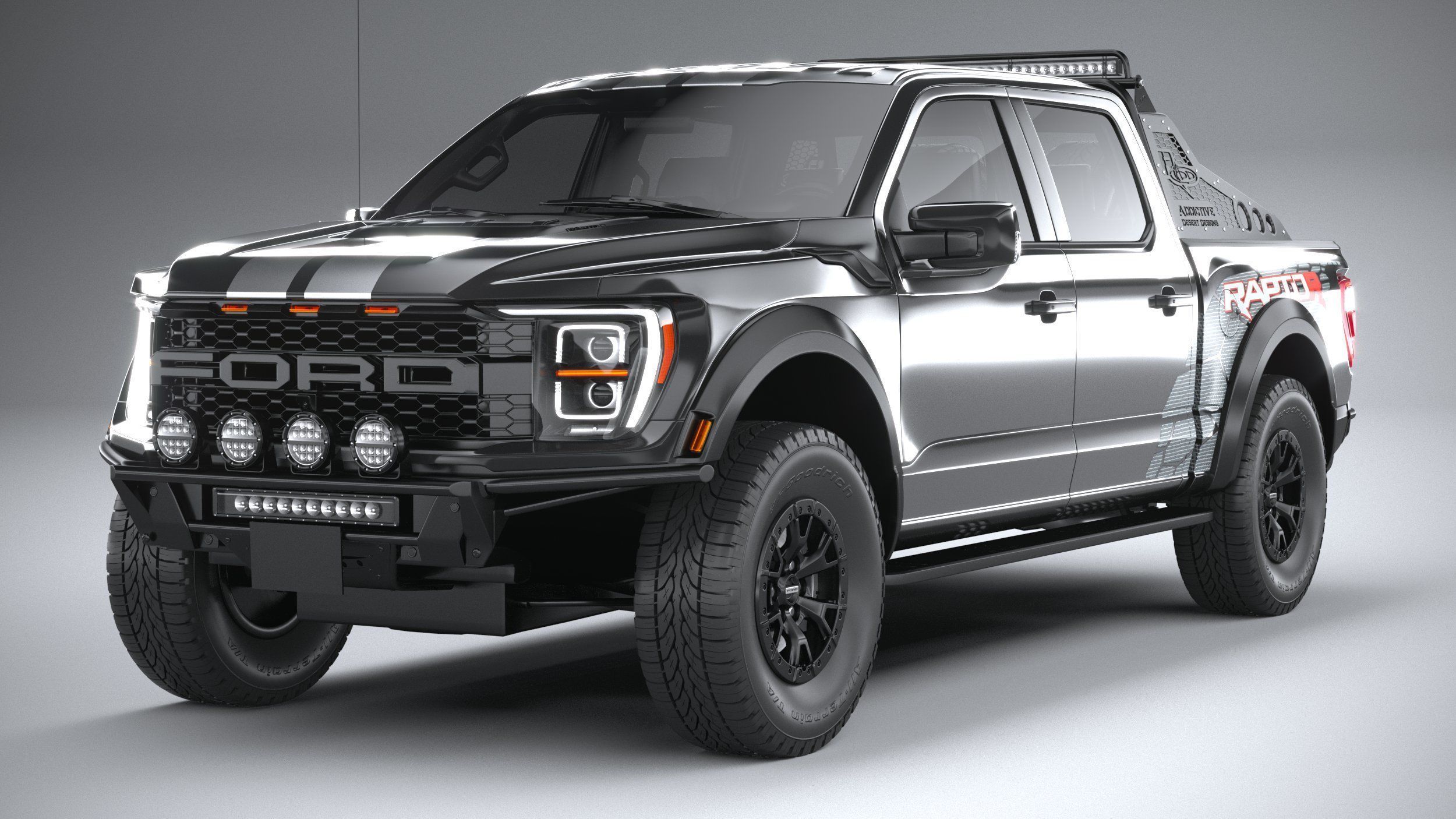 F150 Raptor R 2023 3D model | CGTrader