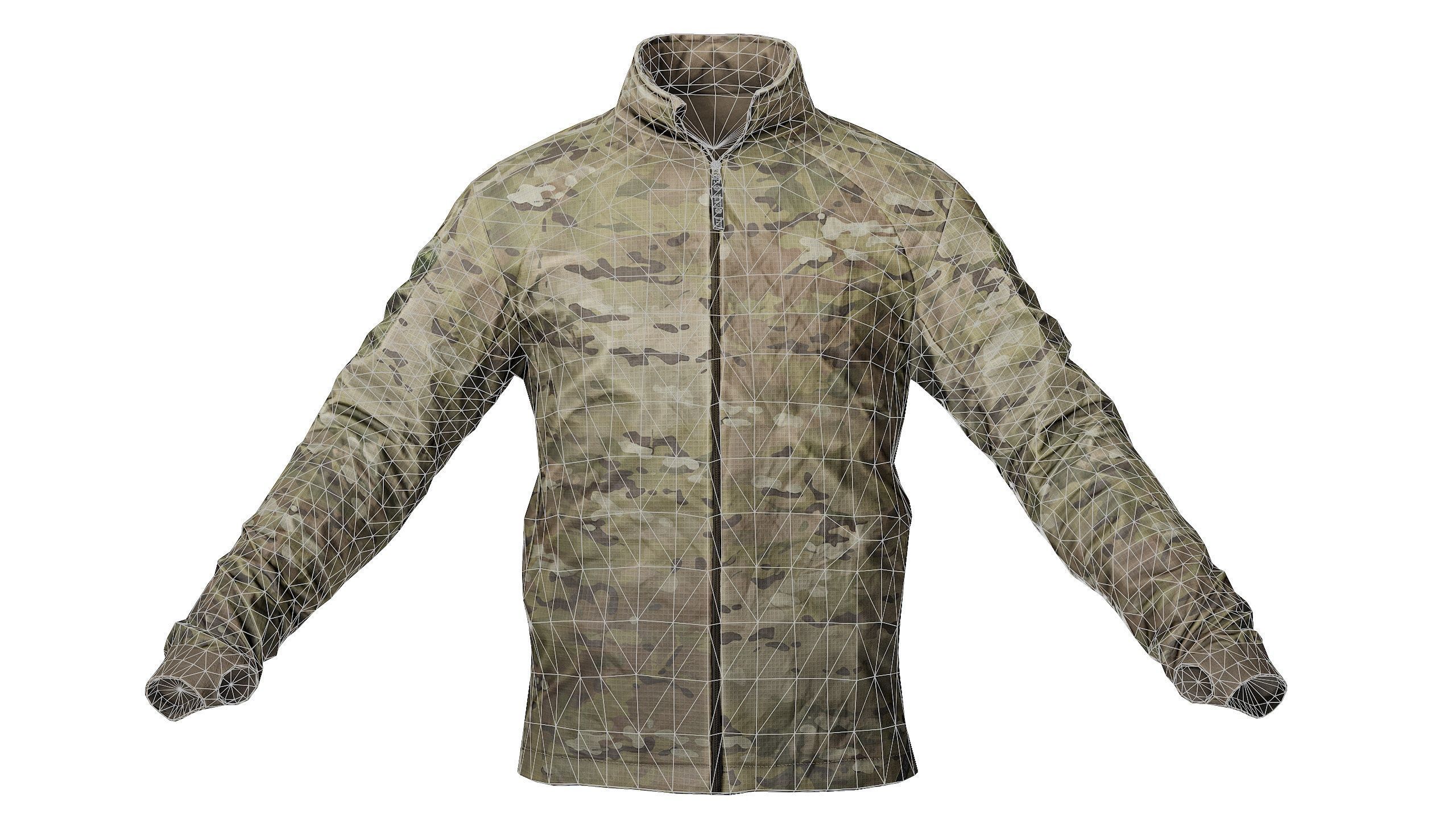 3D model Crye Precision Loft Jacket VR / AR / low-poly | CGTrader