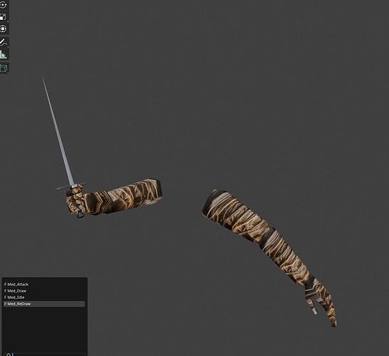 Low Poly Hands Textured Animated Segmented Rigged free VR / AR / low ...
