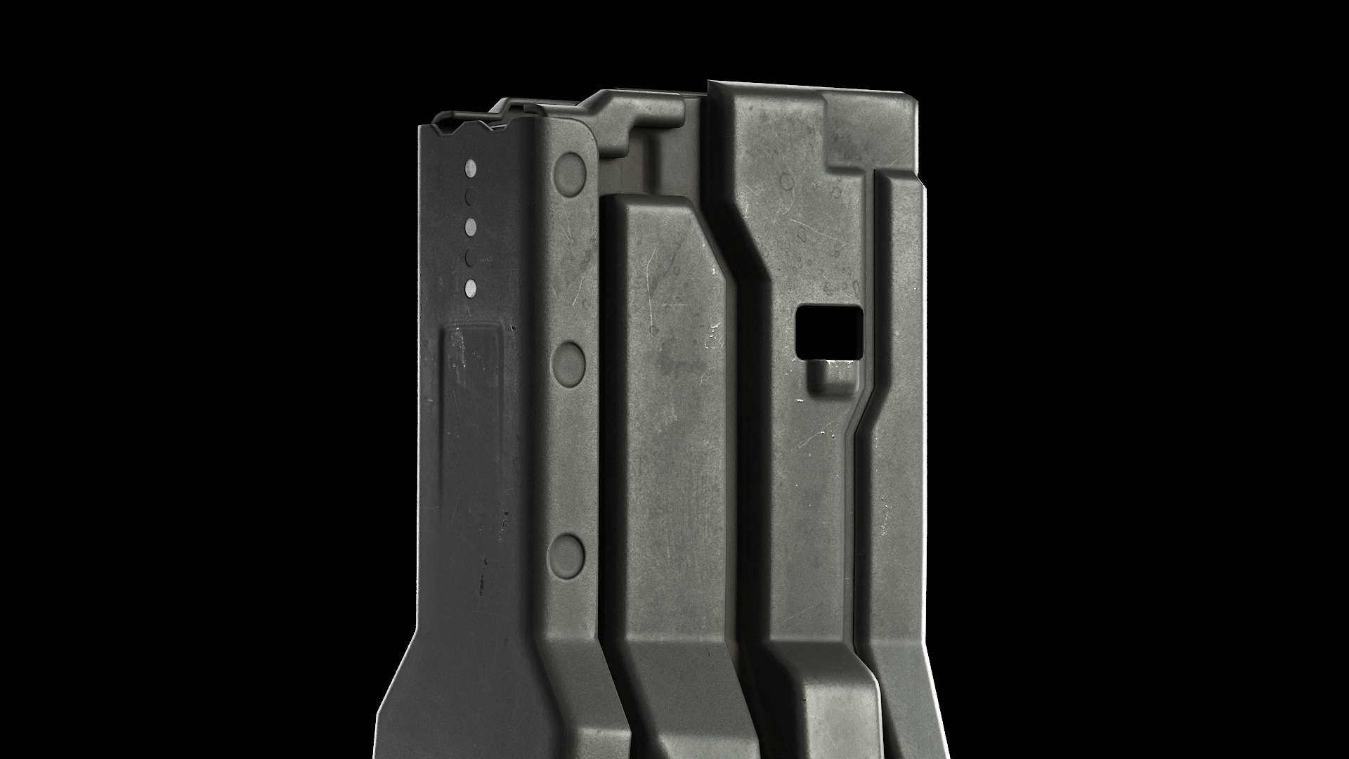 3D model Surefire 60 Rounds AR-15 Stanag Magazine VR / AR / low-poly ...