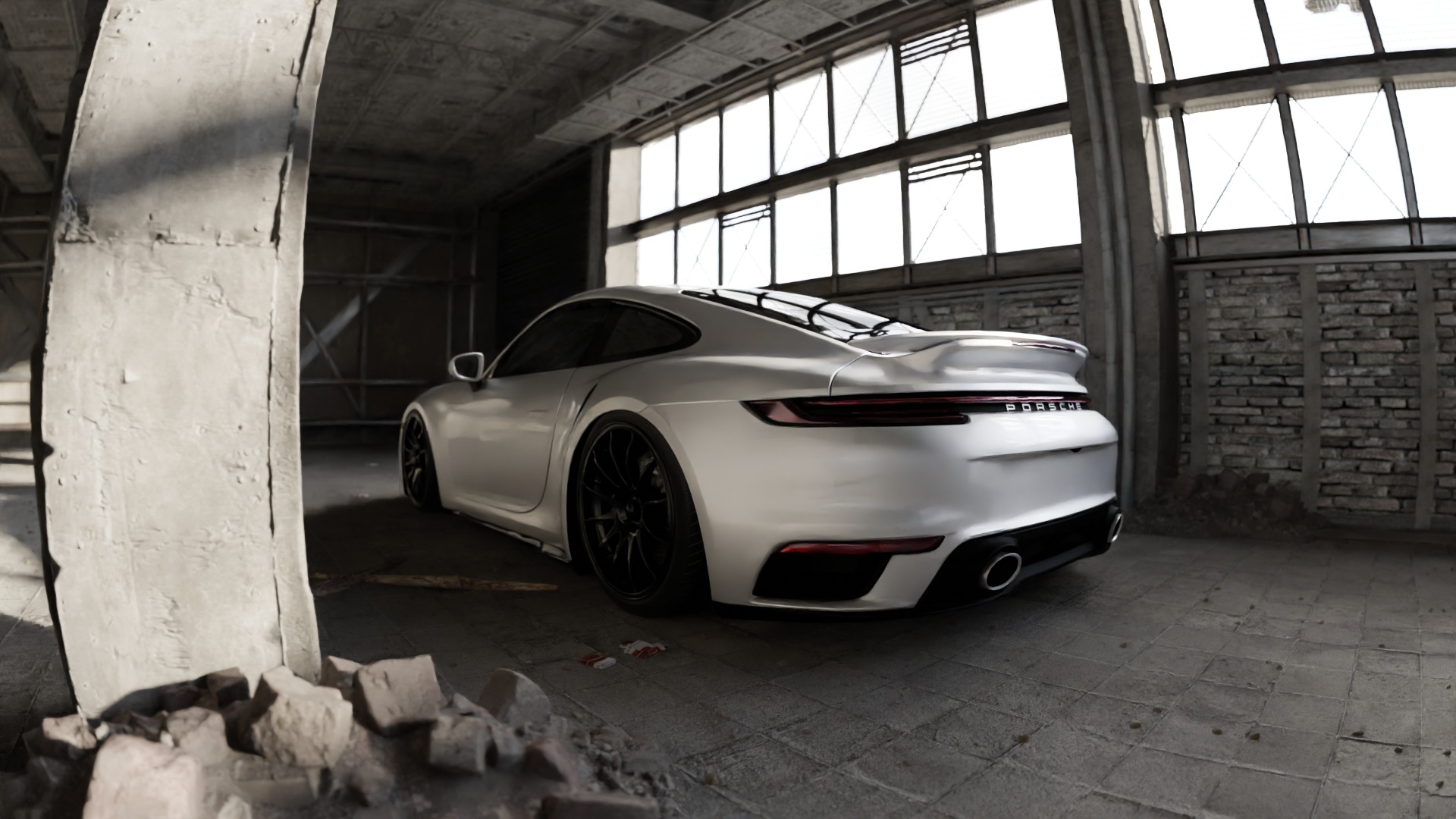 Old Worn Garage 3D Model 3D model | CGTrader