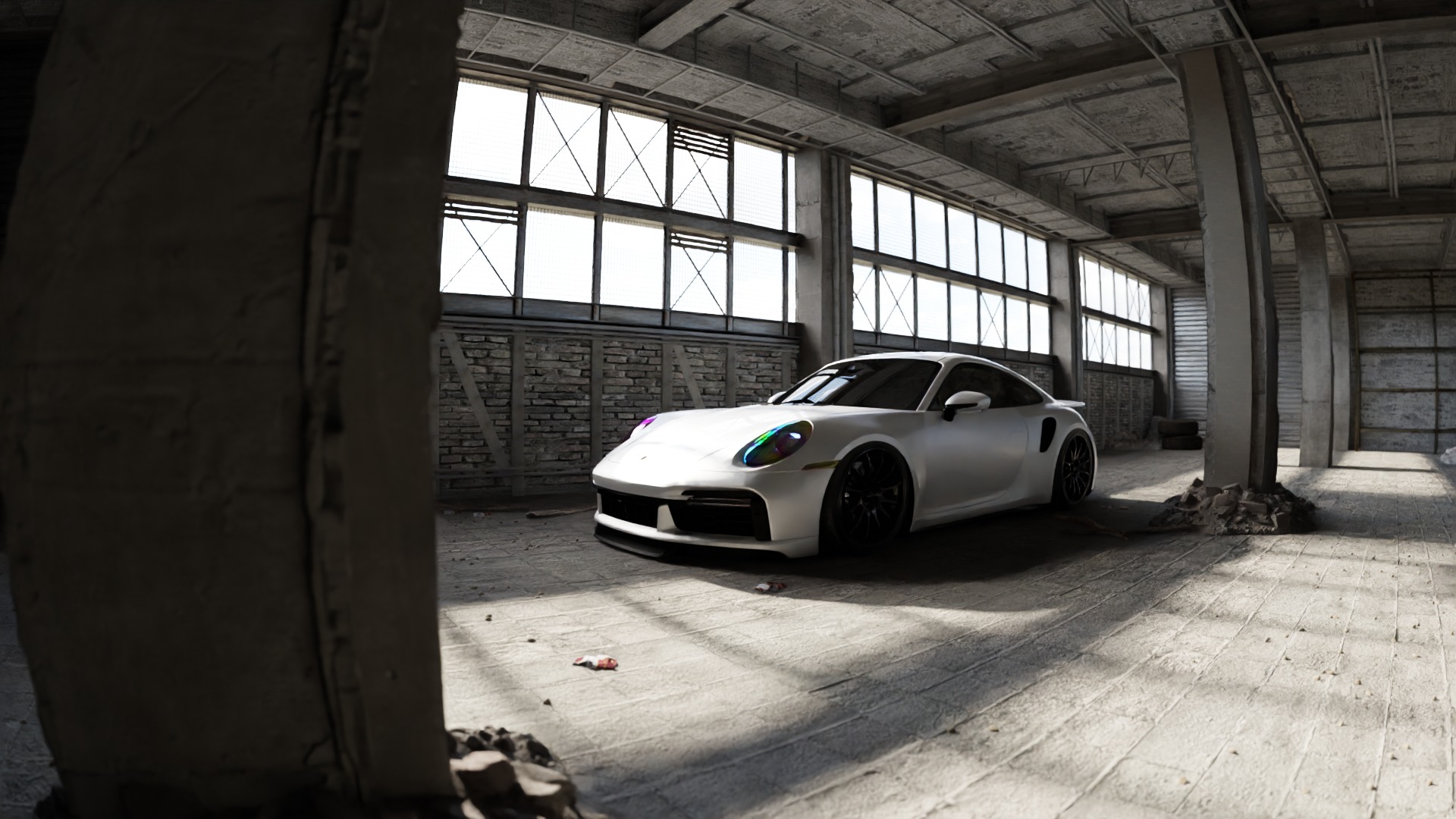 Old Worn Garage 3D Model 3D model | CGTrader