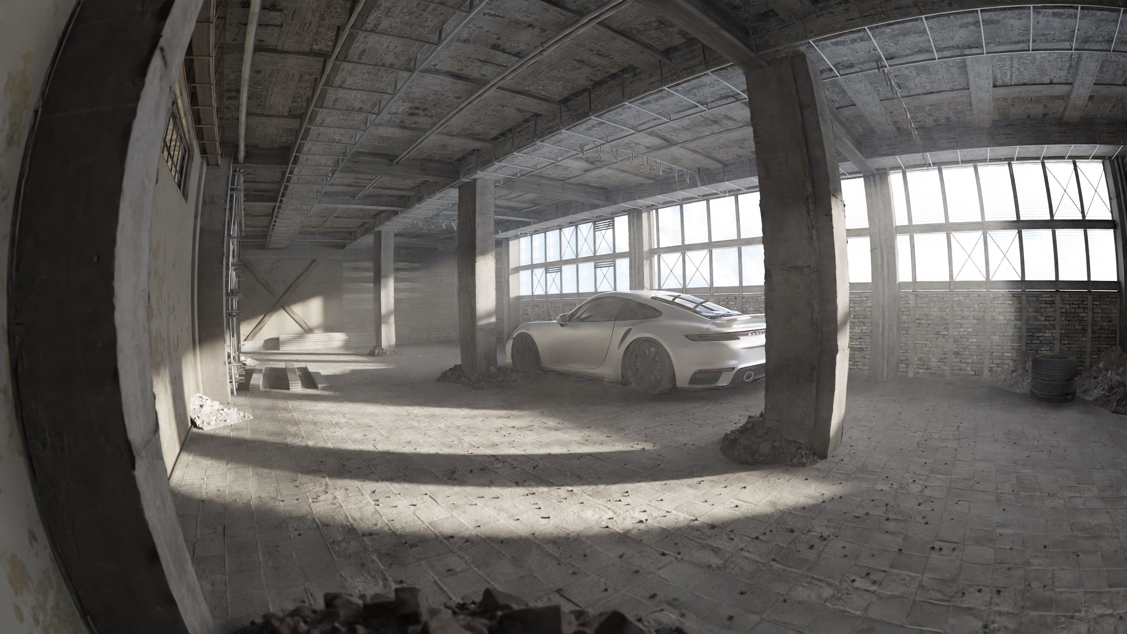 Old Worn Garage 3D Model 3D model | CGTrader
