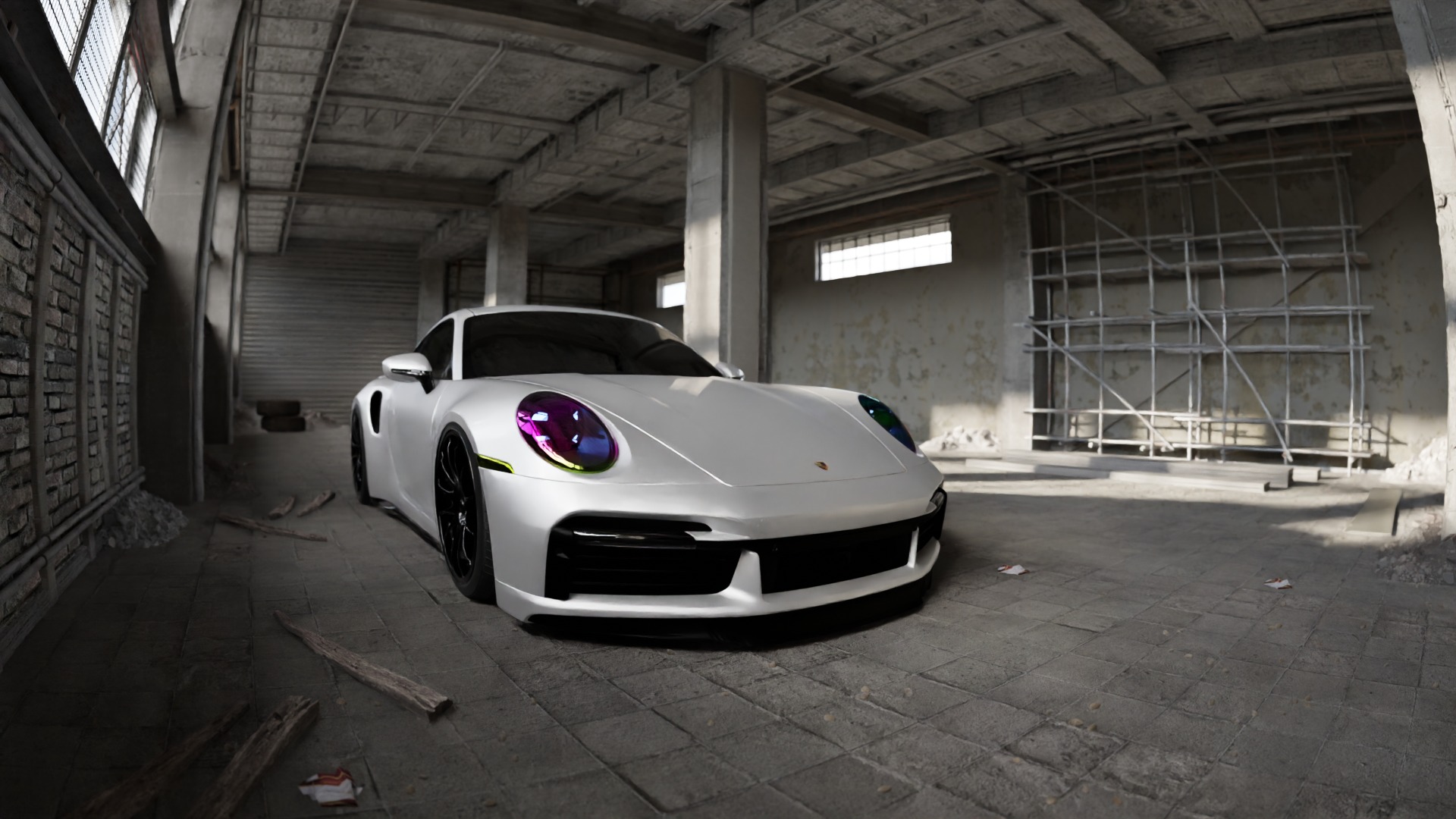 Old Worn Garage 3D Model 3D model | CGTrader