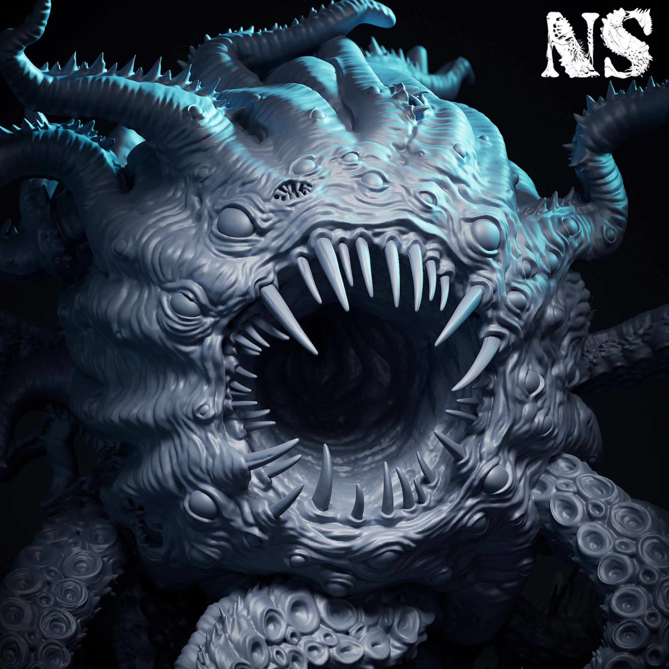 Azathoth - The lord of all things 3D model 3D printable | CGTrader