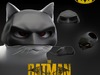 BATCAT BATMAN CAT MASK MEDIUM and LOW POLY 3D model 3D printable | CGTrader