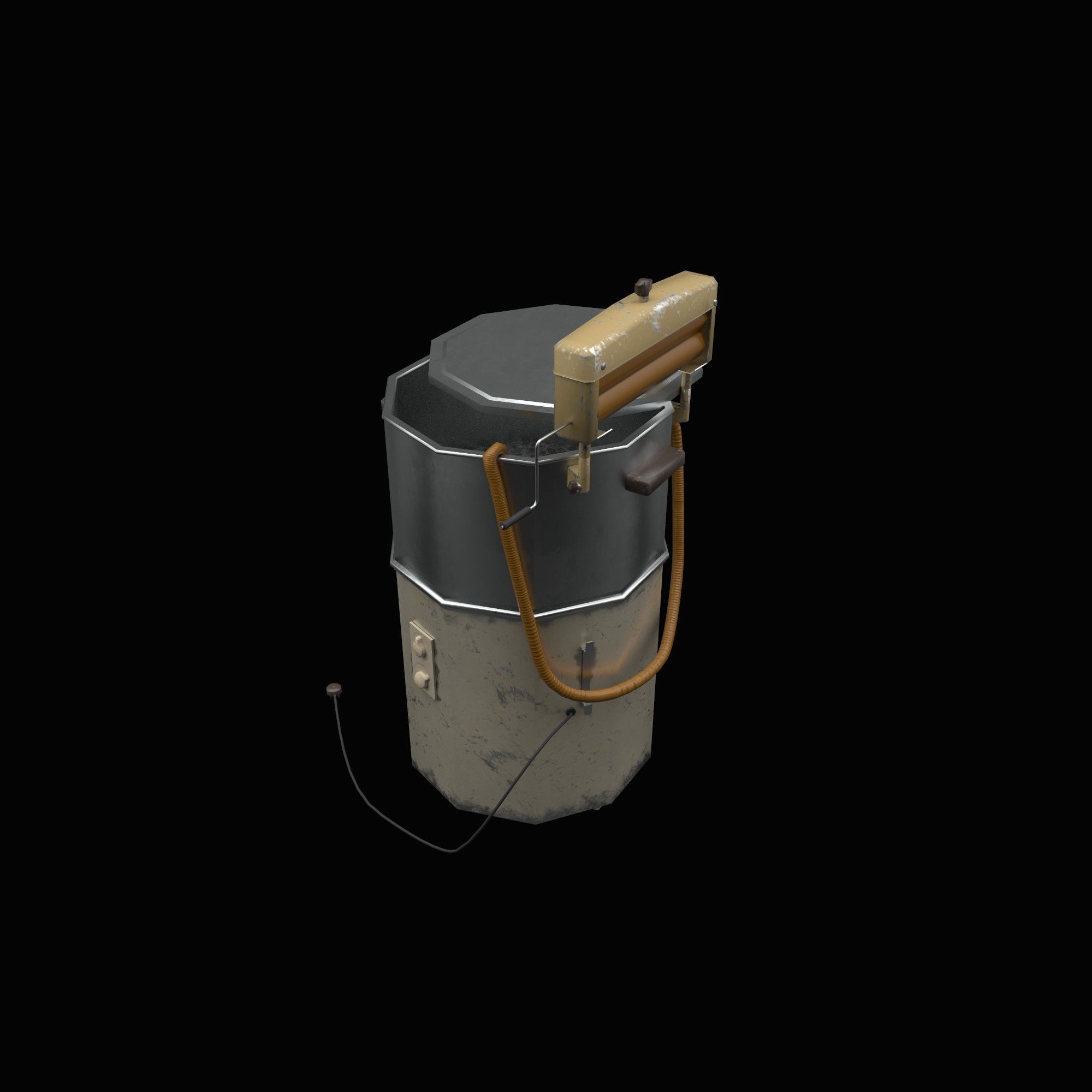 3D model washing machine riga PBR texture VR / AR / low-poly | CGTrader