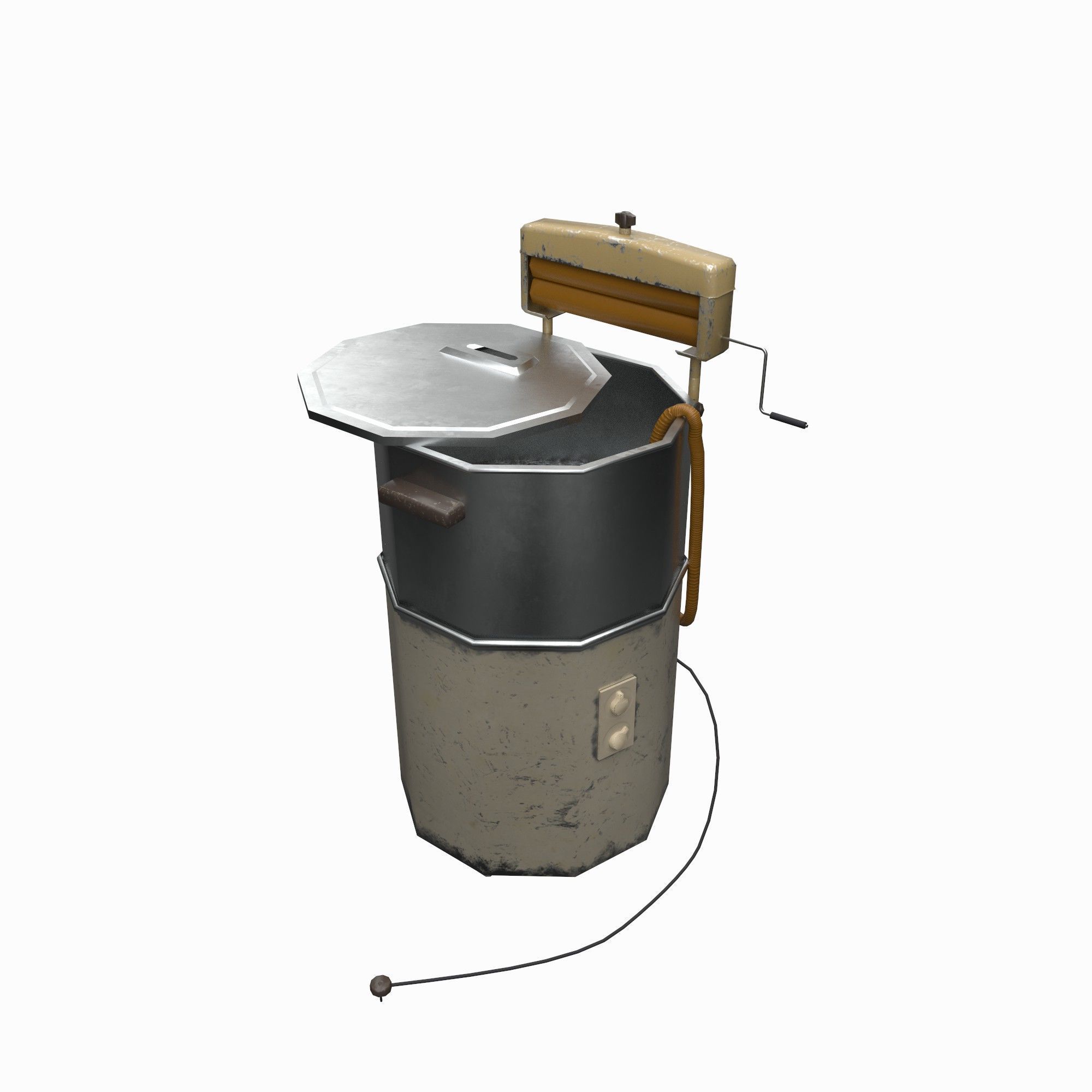 3D model washing machine riga VR / AR / low-poly | CGTrader