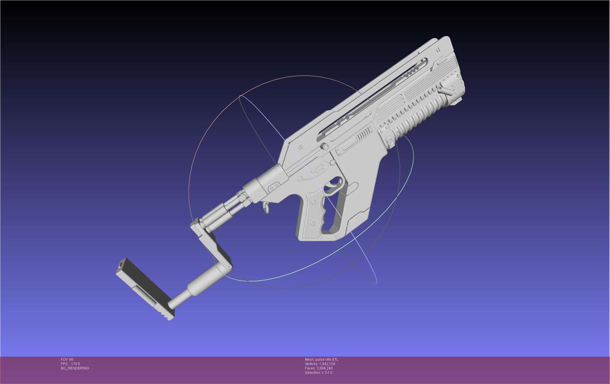 Alien Romulus Pulse Rifle 3D model | CGTrader