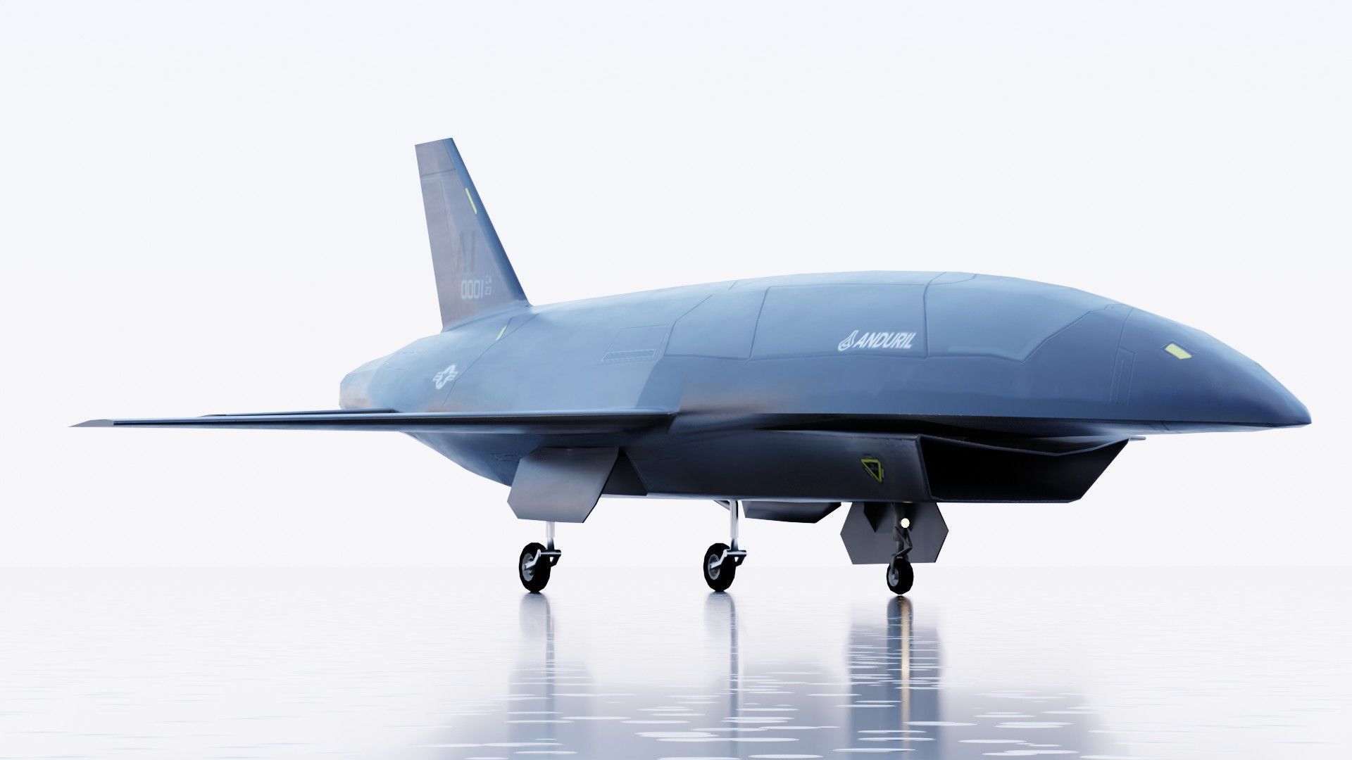 3D model Ander Furiosa concept UAV VR / AR / low-poly | CGTrader