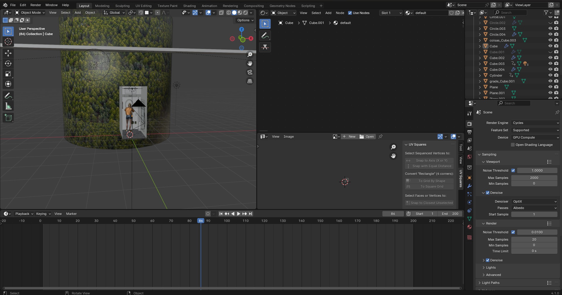 Metro Scene animated free 3D model animated | CGTrader