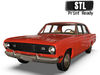3D file 1971 Valiant Third gen duel 4 Door classic cars 3D model 3D ...