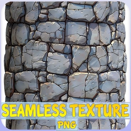 Stylized Wall Seamless Texture Texture | CGTrader