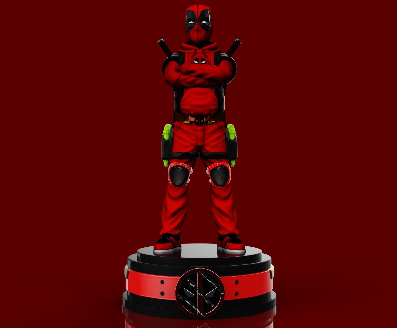 KIDPOOL DEADPOOL WOLVERINE MOVIE MARVEL 3D model 3D printable | CGTrader