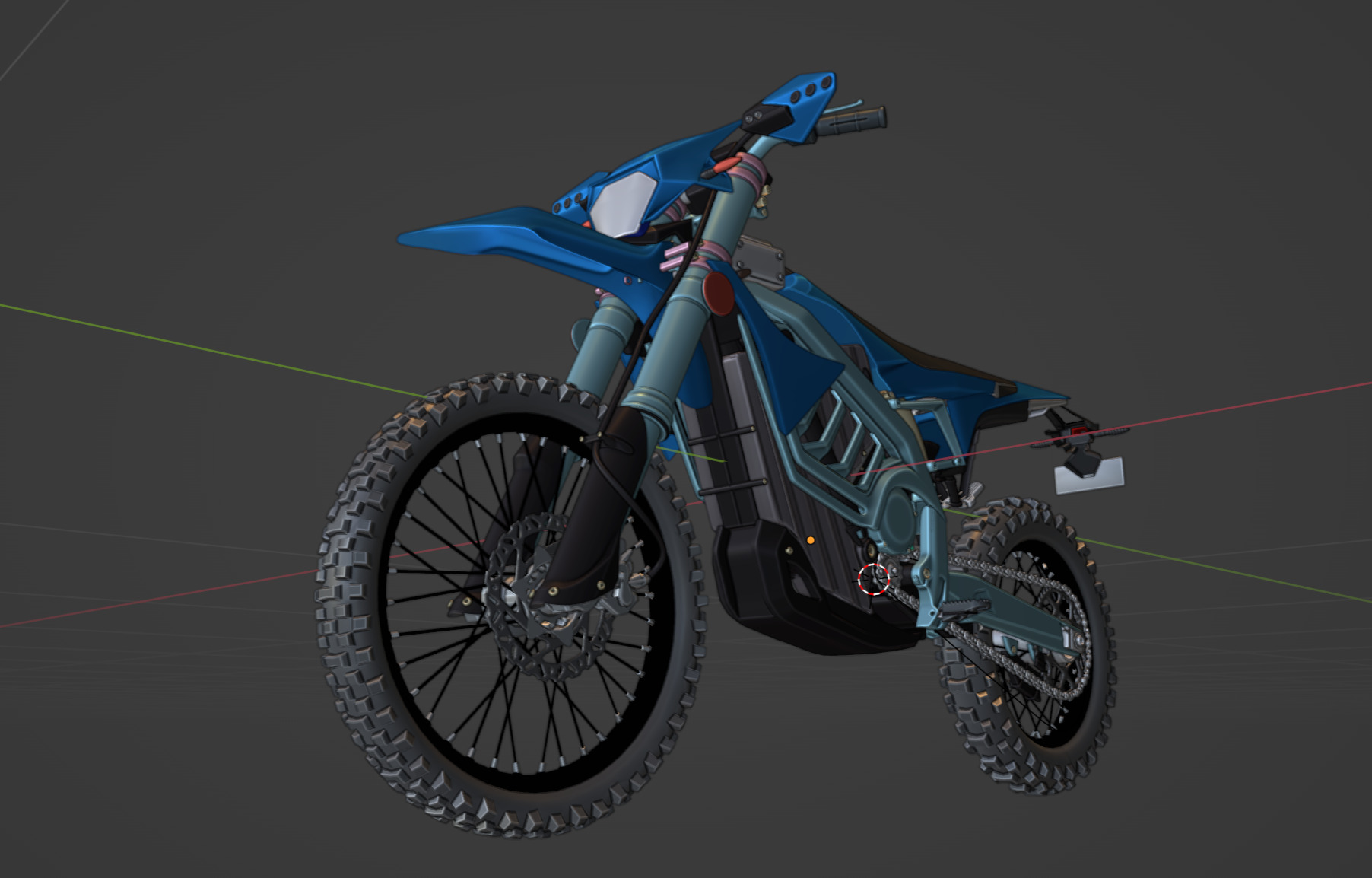 Off road bike free 3D model | CGTrader