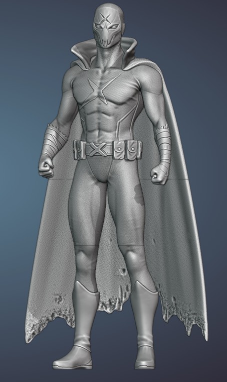 Red X DC Comics 3D model 3D printable | CGTrader