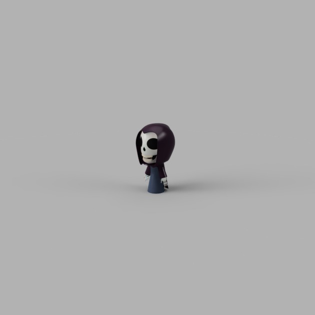 Marvel Comics Mini Death 3D model | CGTrader