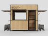 Booth Design 3D model | CGTrader