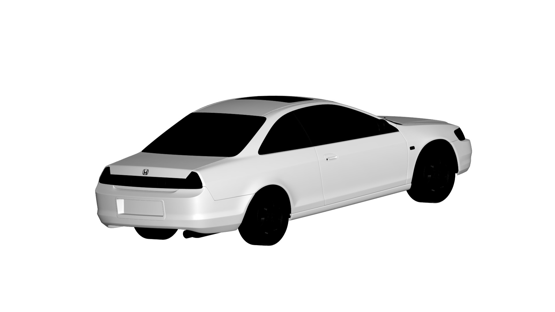 Honda Accord 1999 3D model | CGTrader