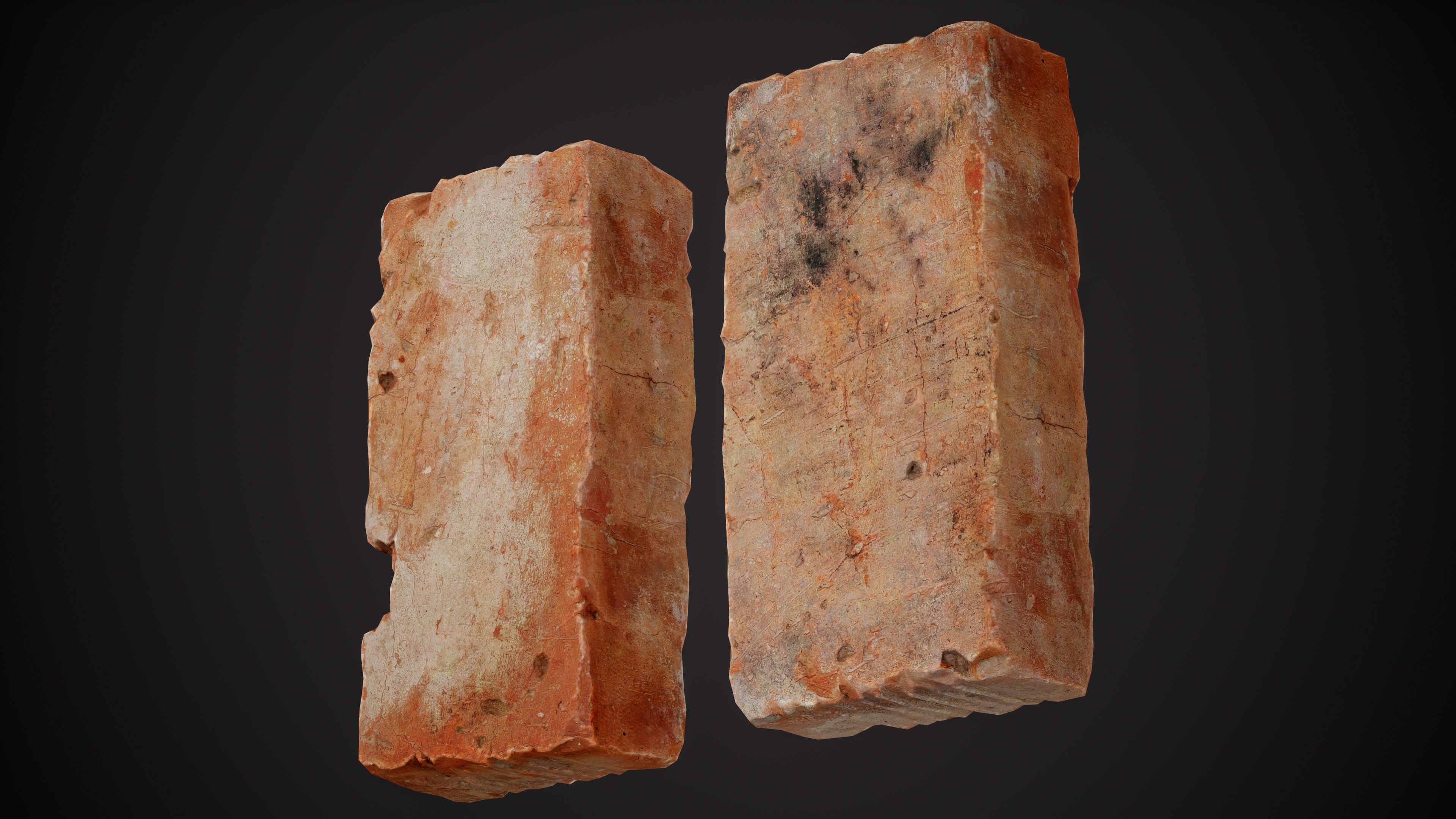 Real brick photo scan free VR / AR / low-poly 3D model | CGTrader