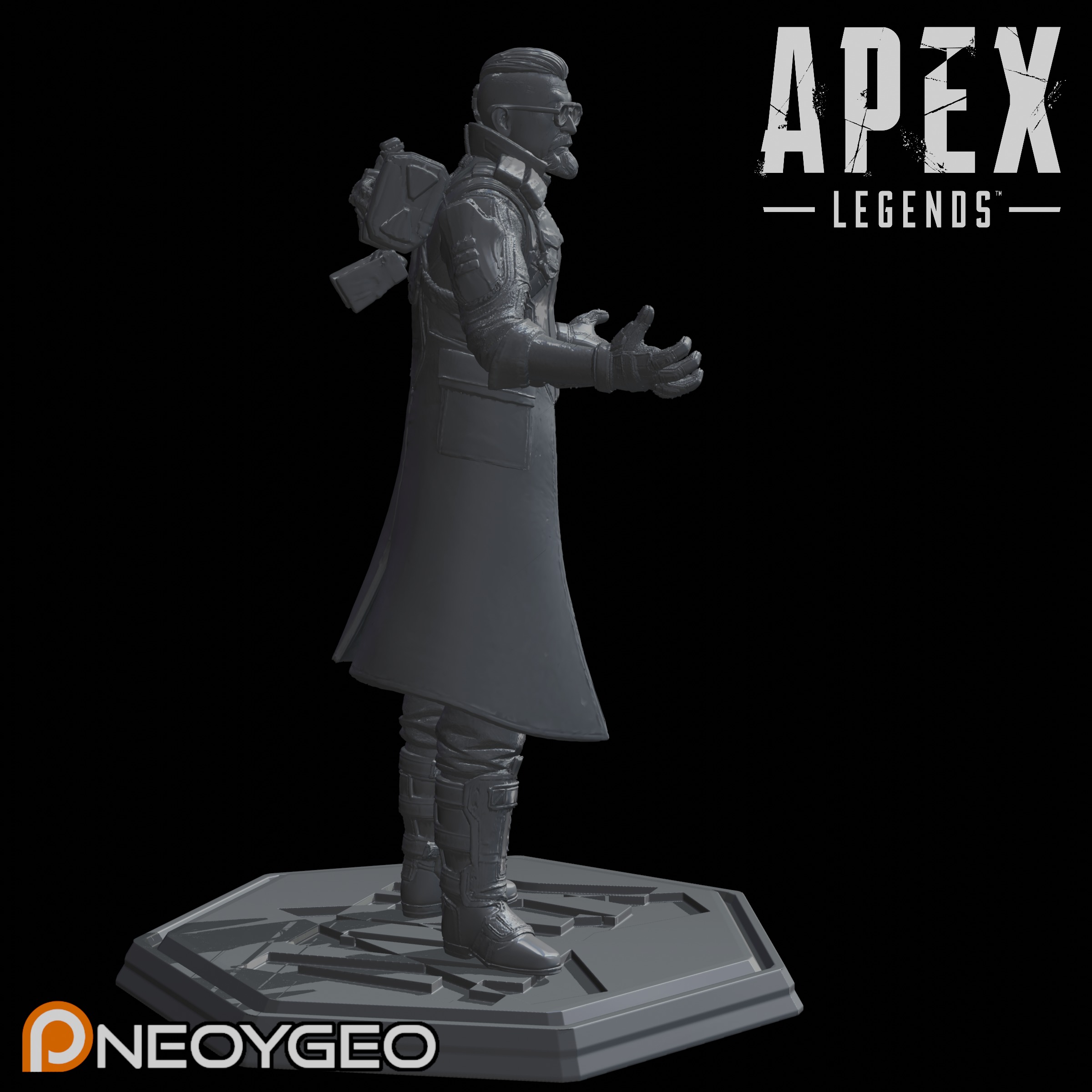 BALLISTIC REFINED GUNSLINGER - APEX LEGENDS 3D model 3D printable ...