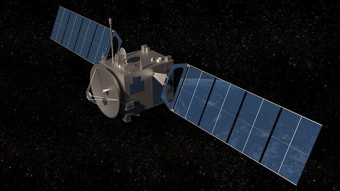 Space satellite space free 3D model | CGTrader