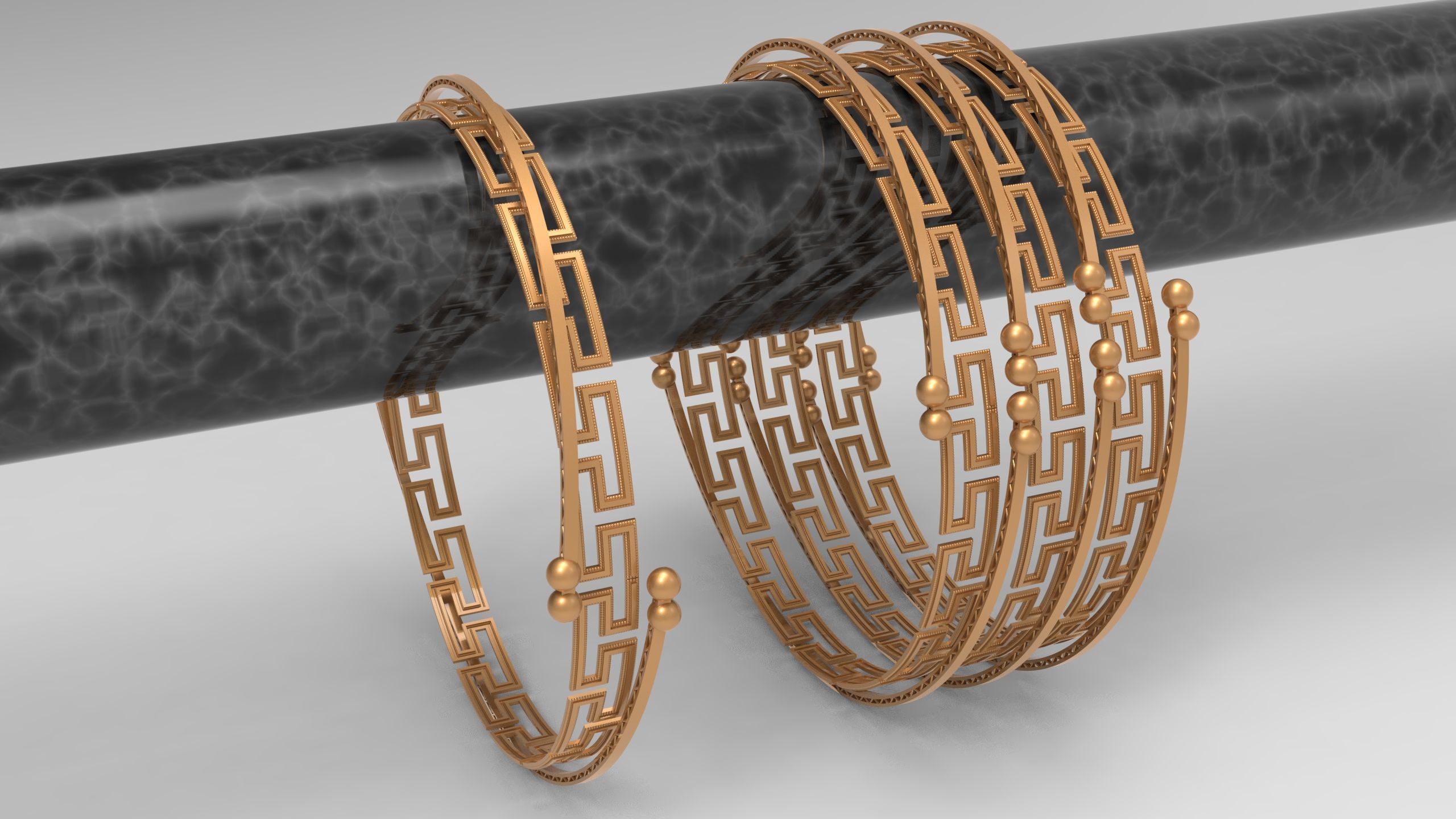 Minimal Bangle Jewelry free 3D model | CGTrader
