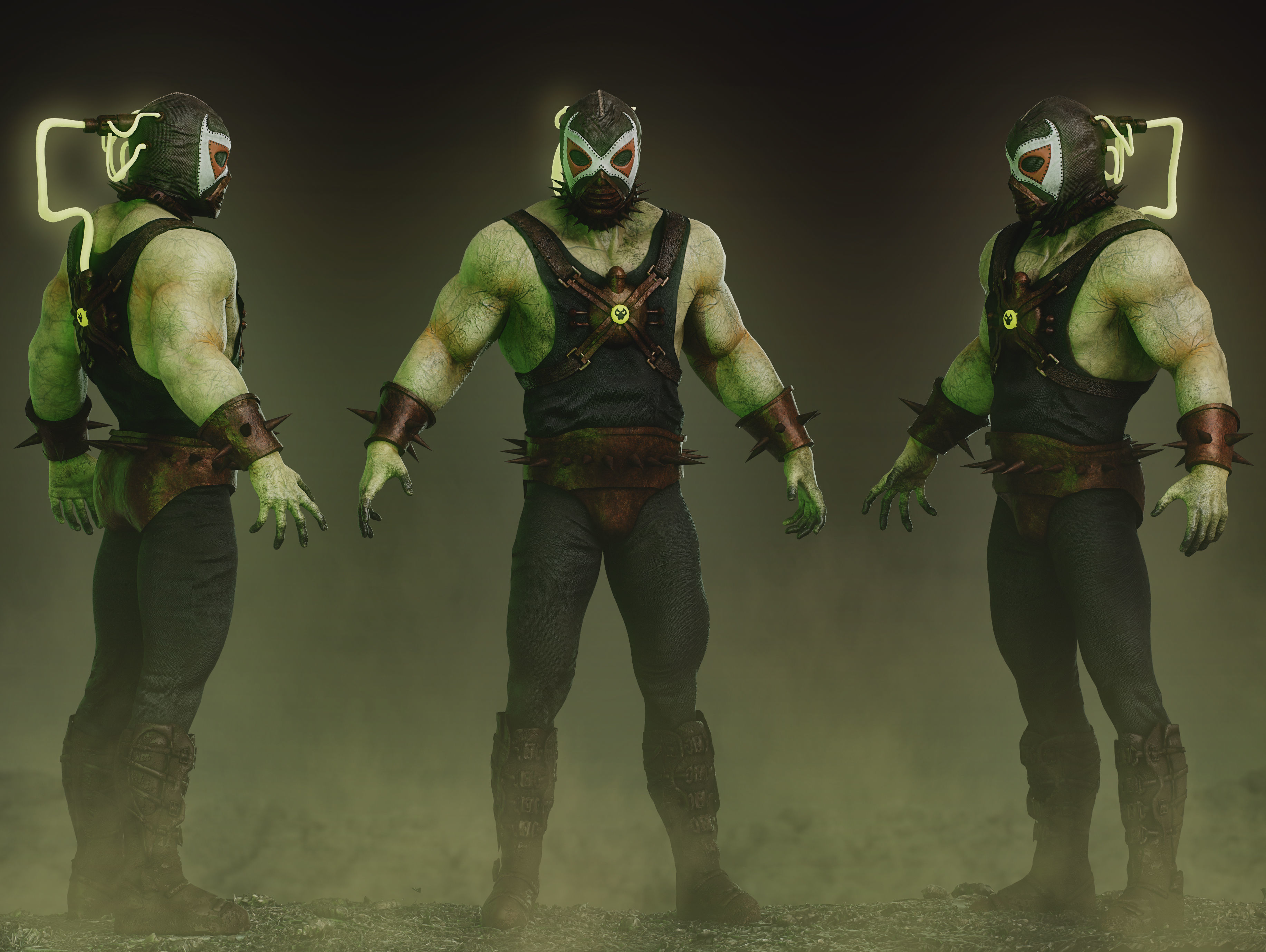 3D model Bane from Batman and Robin VR / AR / low-poly | CGTrader