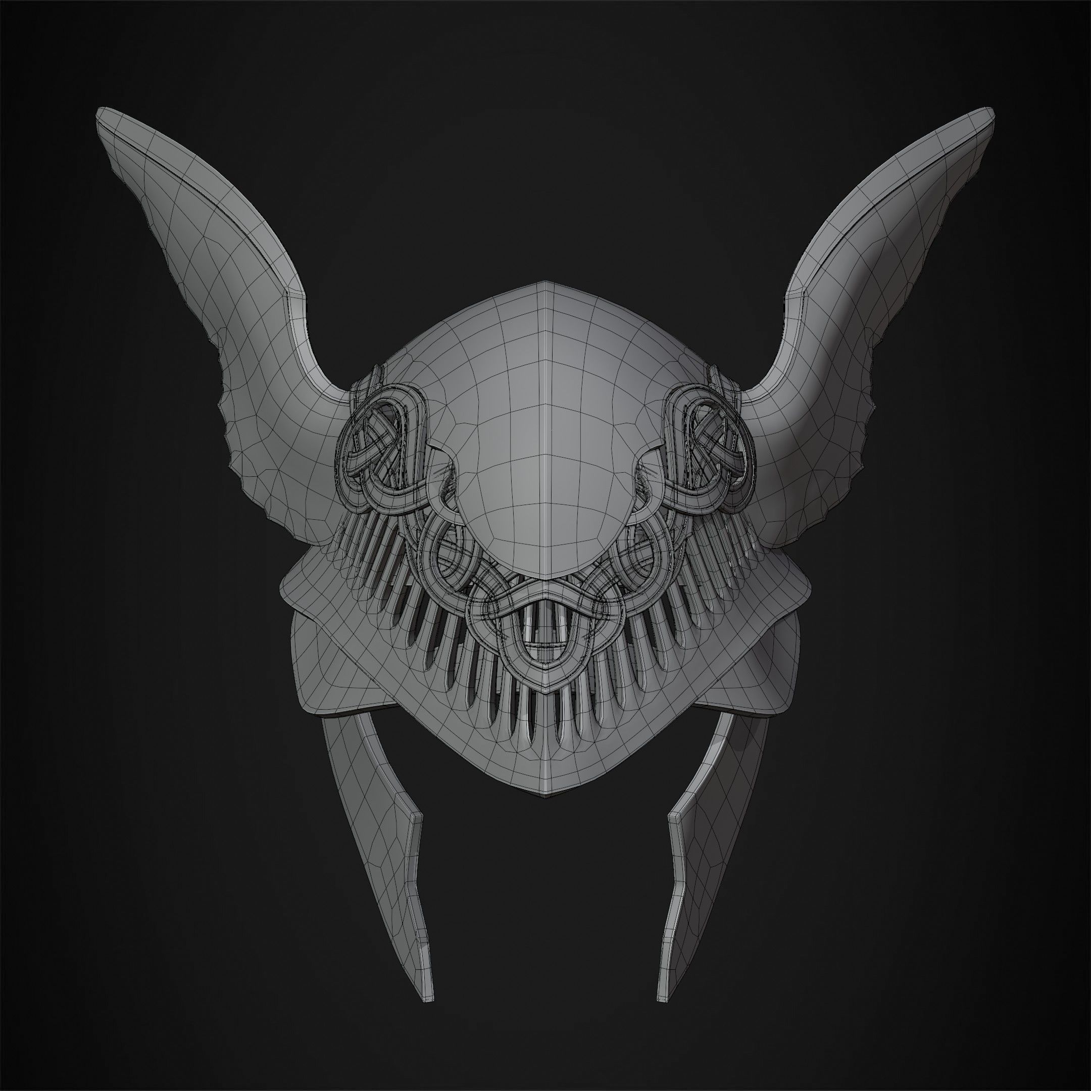 Elden Ring Malenia Blade of Miquella Helmet for Cosplay 3D model 3D ...