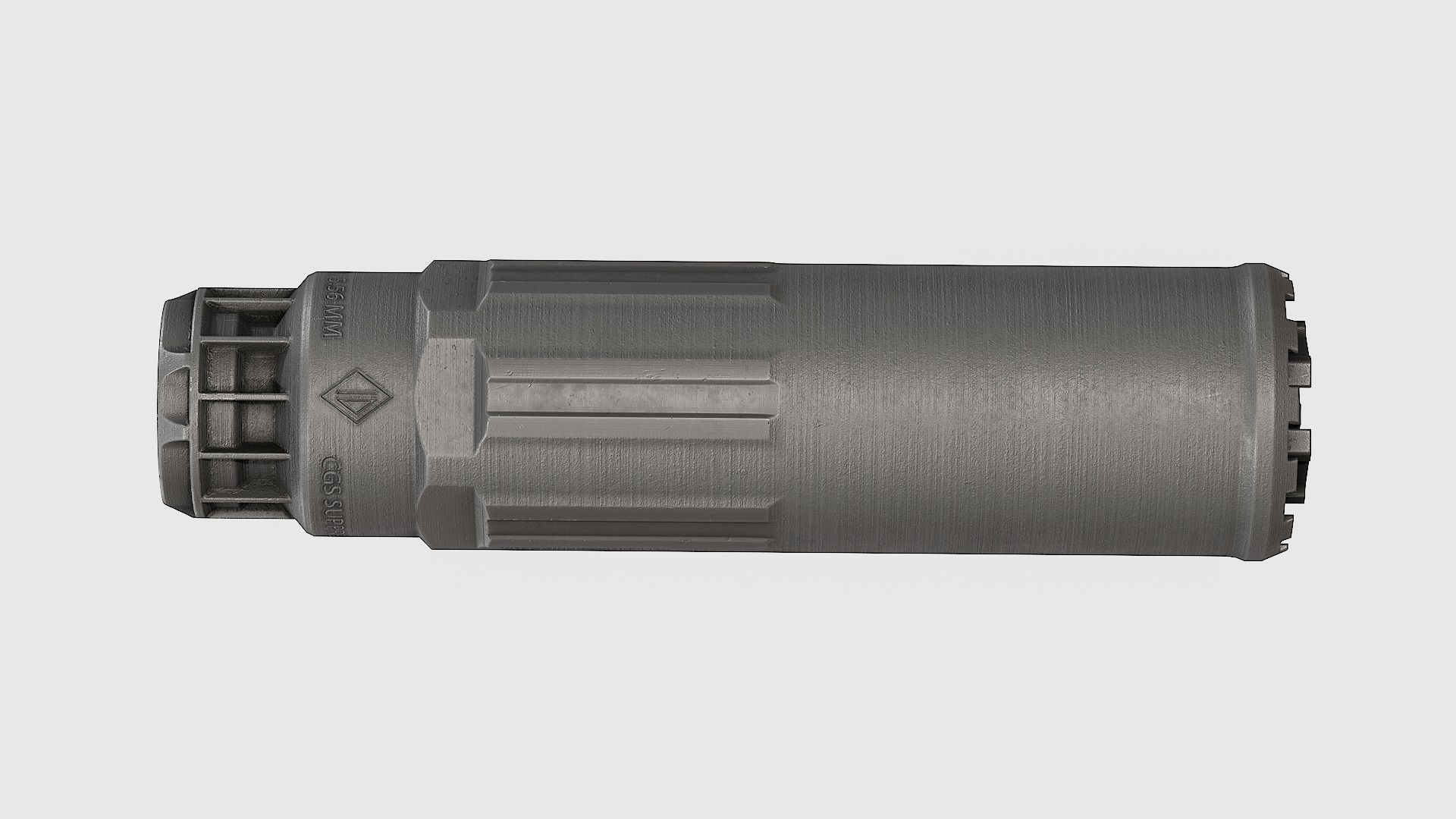 3D model CGS SCI - Six Suppressor - Replica VR / AR / low-poly | CGTrader