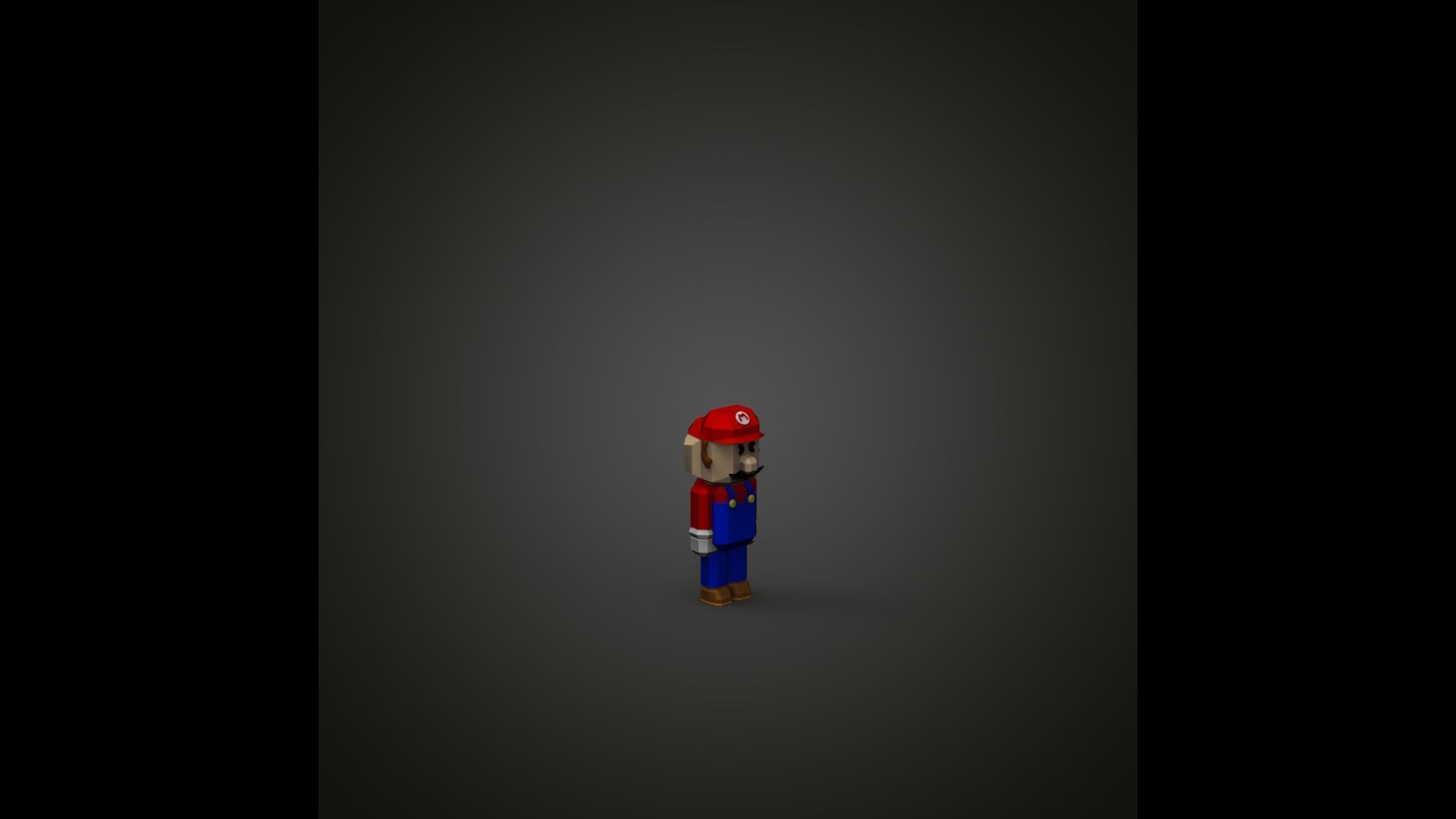 Mario Bros model Minecraft 3D model 3D printable | CGTrader