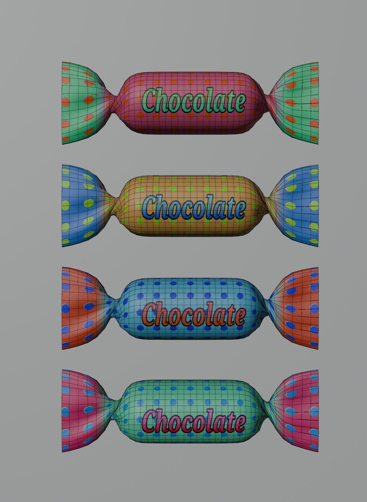 Sweets 3D model | CGTrader