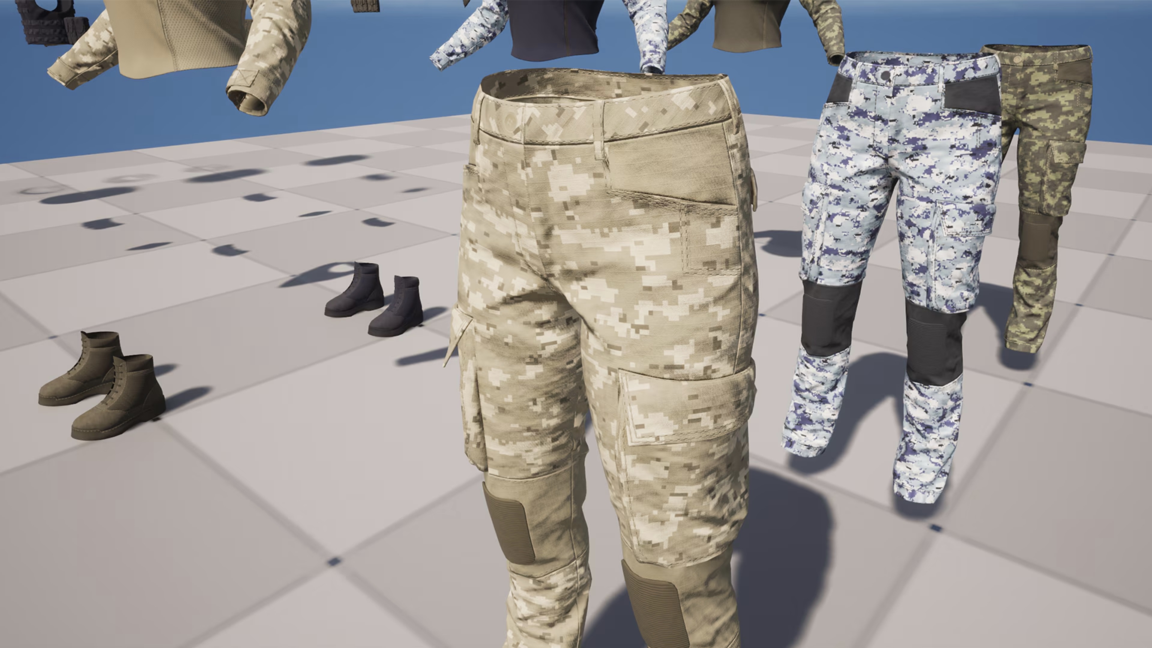 3D model Tactical Clothing Vol 1 For MetaHuman - Game Ready - Rigged VR ...